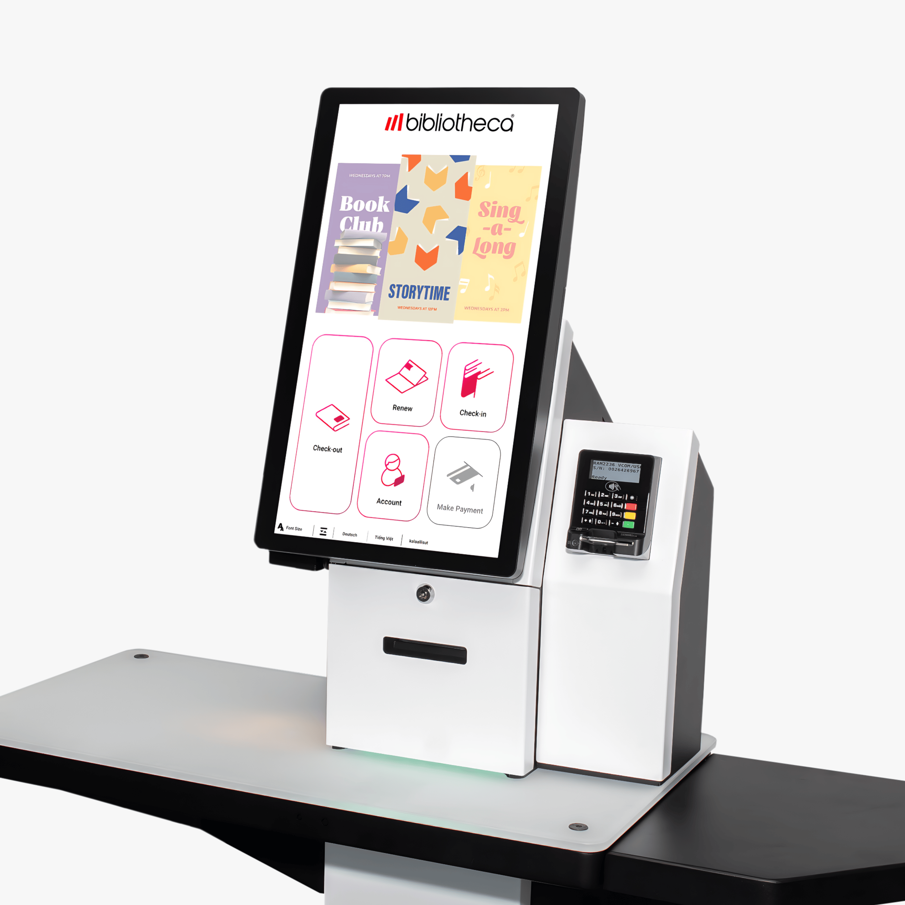 Modern selfCheck solutions, made for your library.