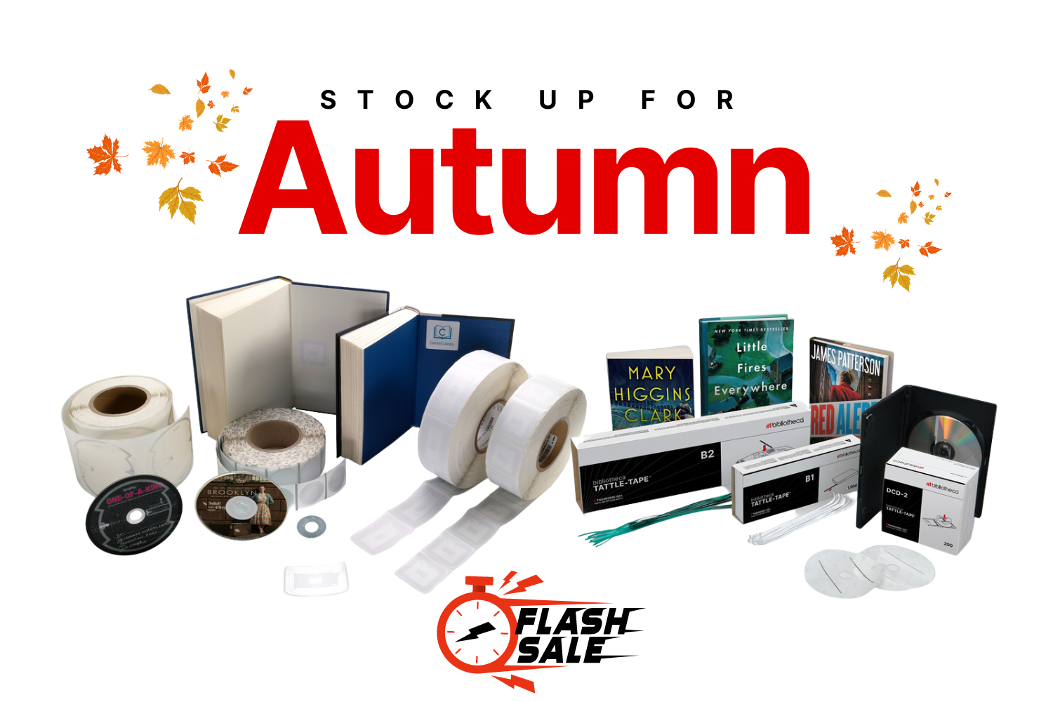 Flash Sale on Library Supplies | RFID Tags & Receipt Rolls | Bibliotheca